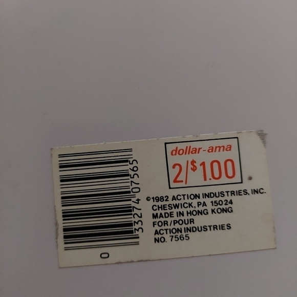 Action Industries | Other | Vintage 982 Oriental Lithograph Tin Tip ...